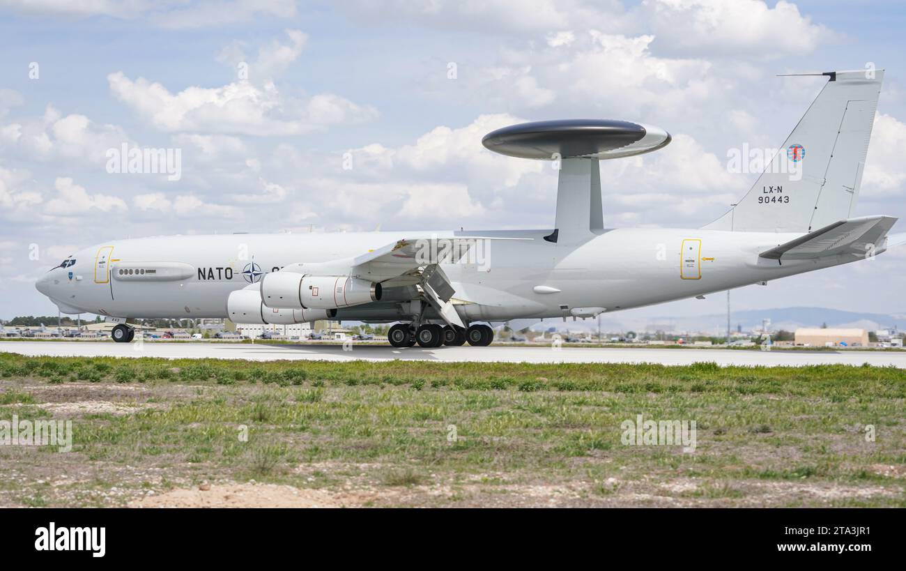 KONYA, TURKIYE - MAY 09, 2023: NATO - Airborne Early Warning Force ...