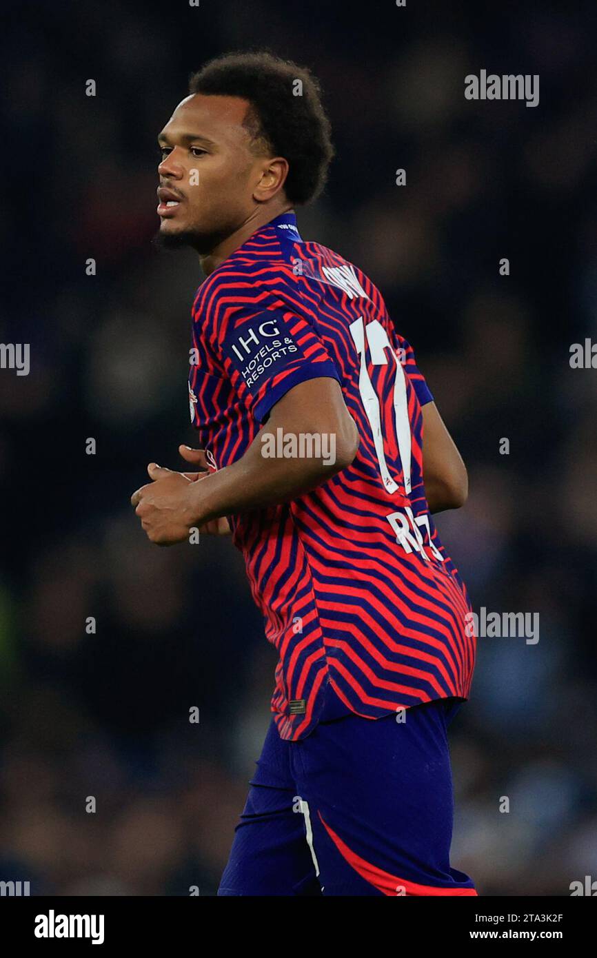 Loïs Openda #17 of RB Leipzig during the UEFA Champions League Group G ...