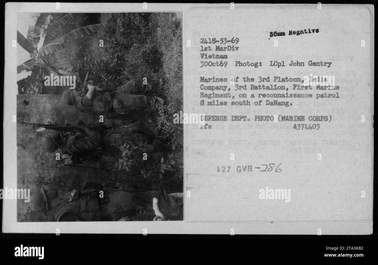 Marines of the 3rd Platoon, India Company, 3rd Battalion, 1st Marine ...