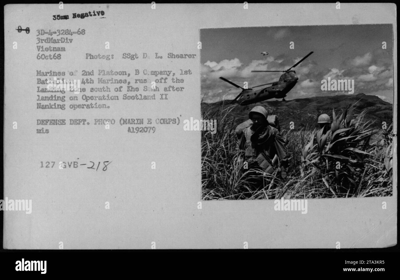 Marines from 2nd Platoon, B Company, 1st Battalion, 4th Marines ...
