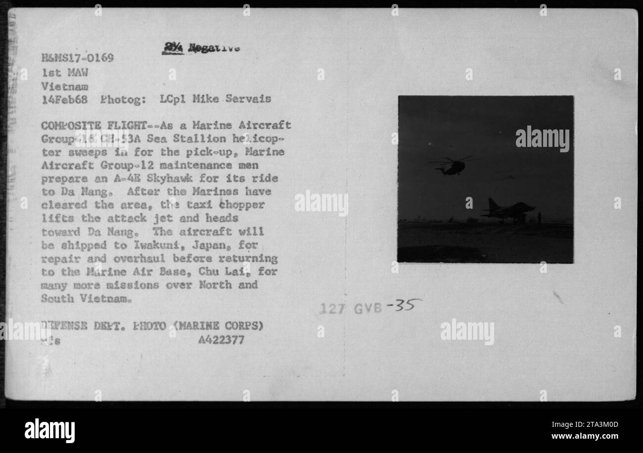 Chu lai marine air base operations hi-res stock photography and images ...