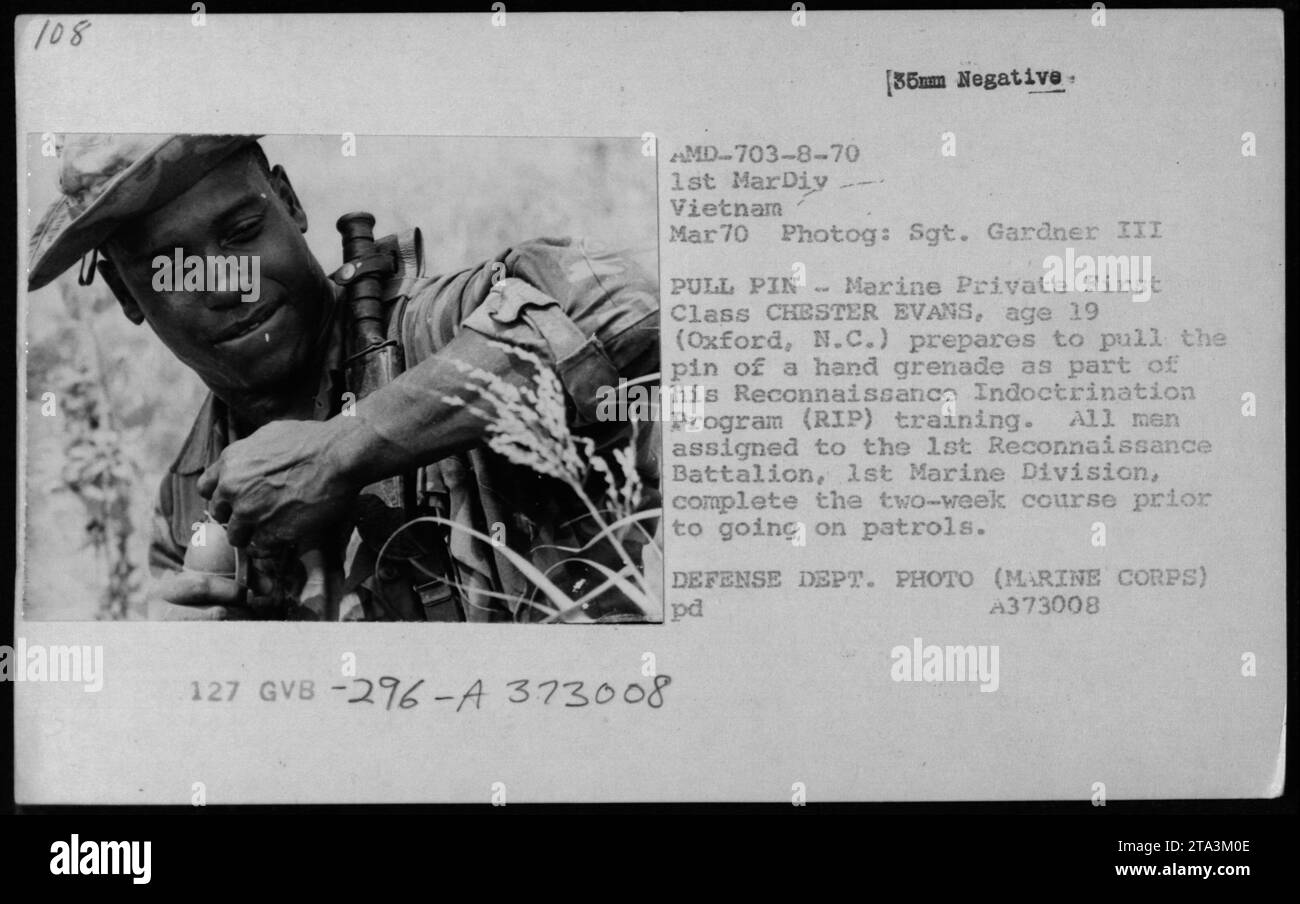 Reconnaissance indoctrination program rip hi-res stock photography and ...