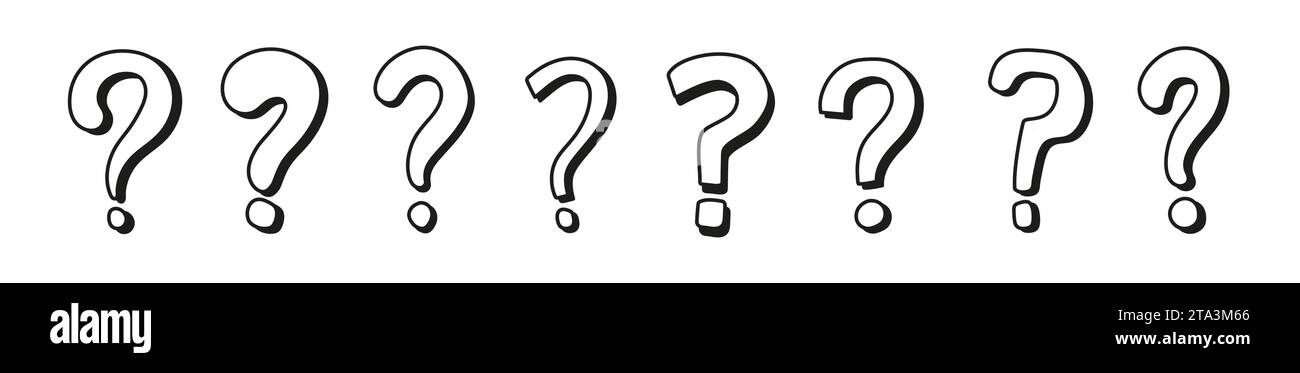 Comic question mark hi-res stock photography and images - Alamy