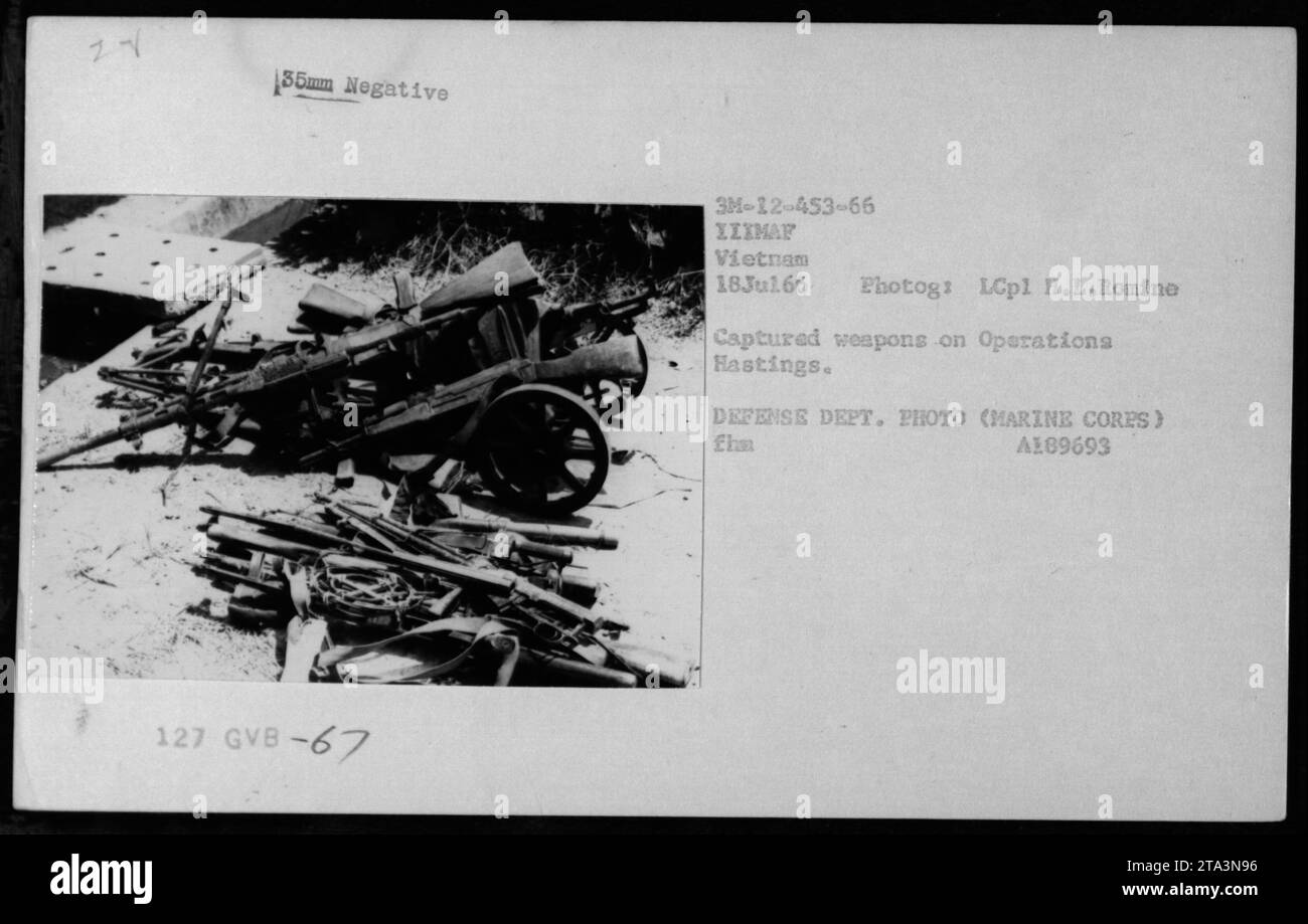Captured rifles vietnam war hi-res stock photography and images - Alamy