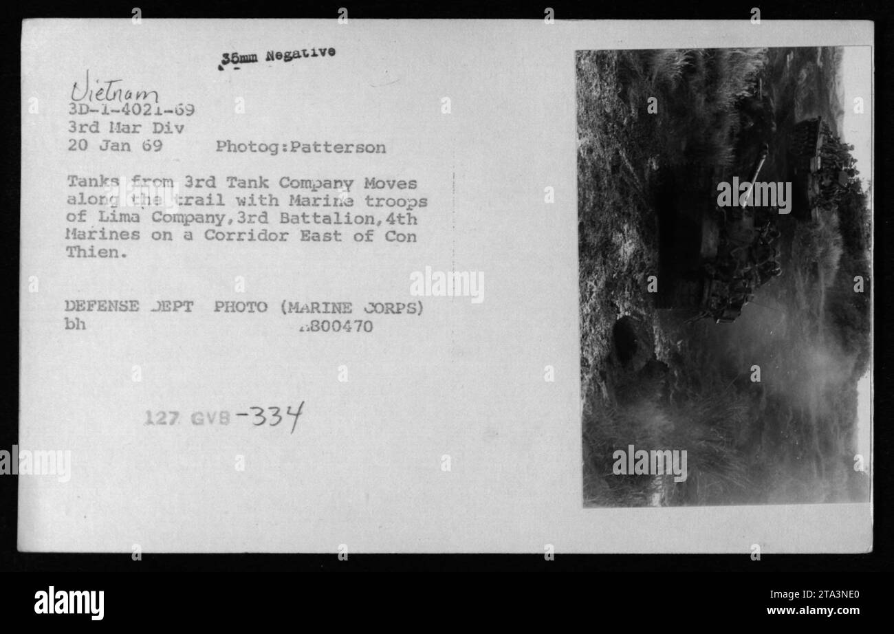 Vietnam 3rd mar div Black and White Stock Photos & Images - Alamy