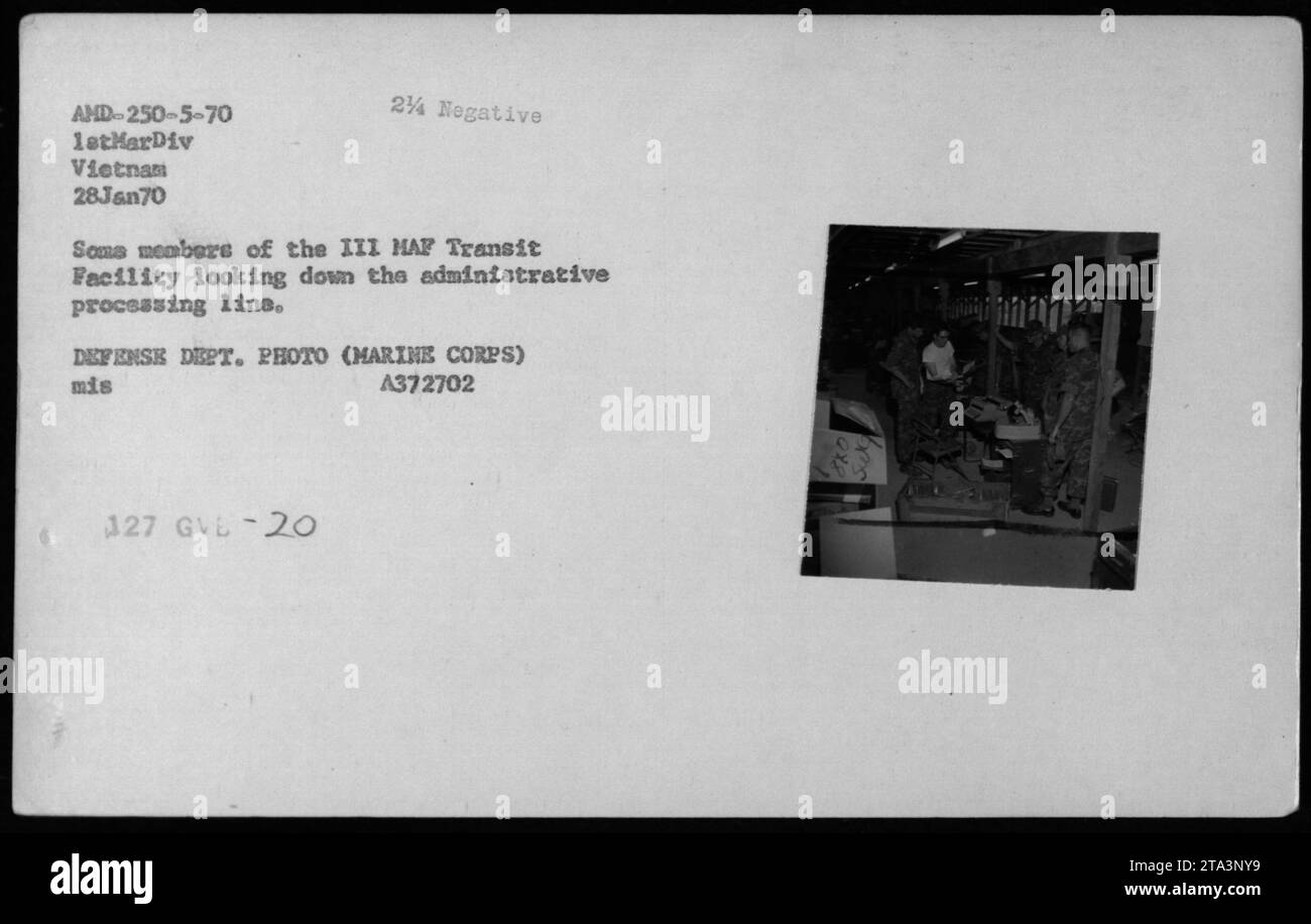 Negative iii maf vietnam hi-res stock photography and images - Alamy