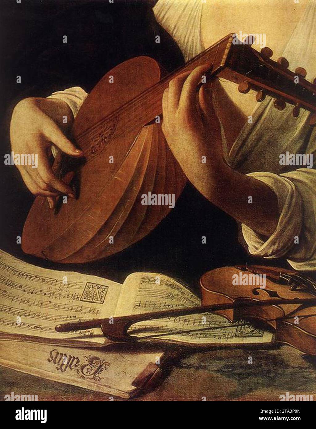 The lute player caravaggio hi-res stock photography and images - Alamy