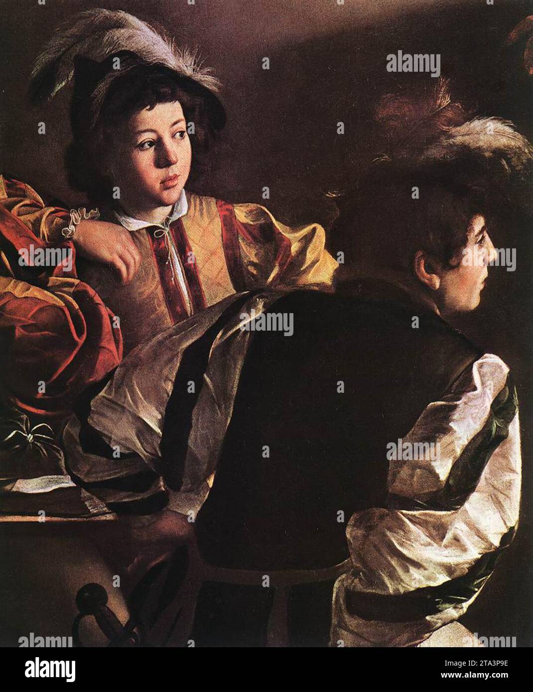 Caravaggio calling of matthew hi-res stock photography and images - Alamy