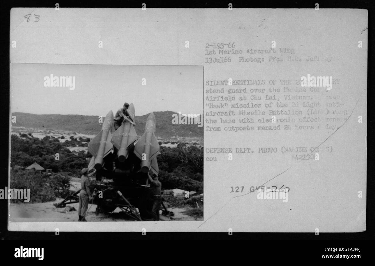 On July 13, 1966, Hawk missiles from the 2nd Light Anti-Aircraft ...