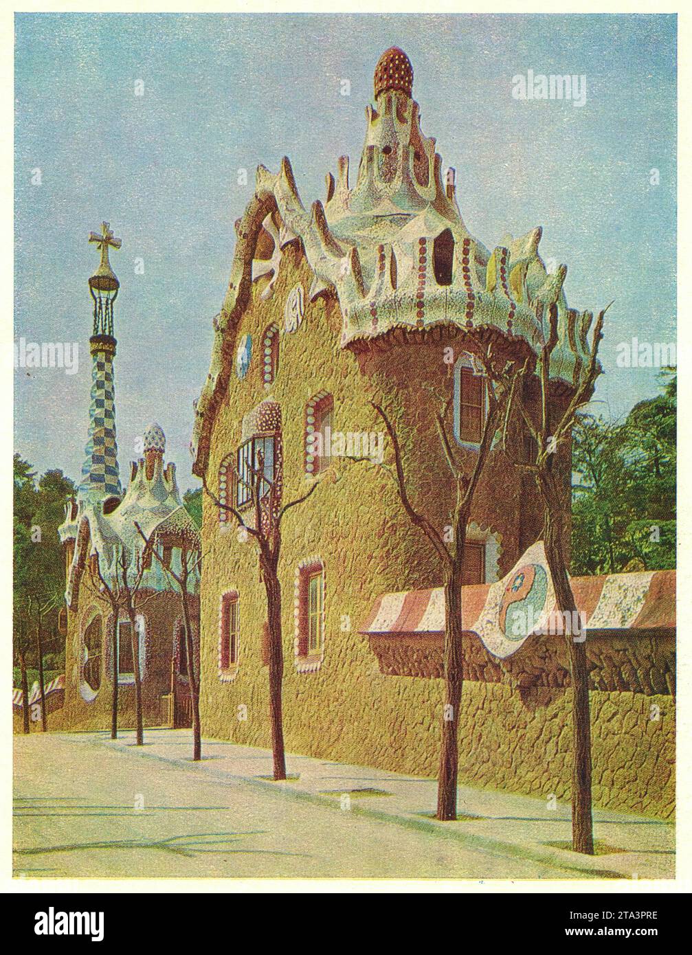 Gaudi Architecture Drawings
