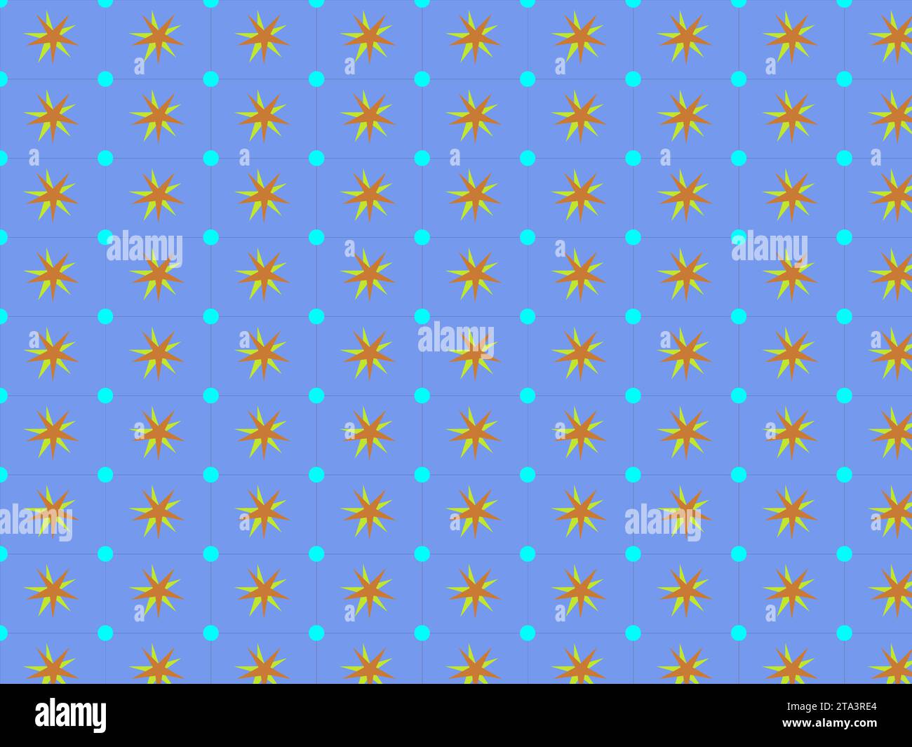Double Star shape Seamless abstract geometric Patterns Vector ...