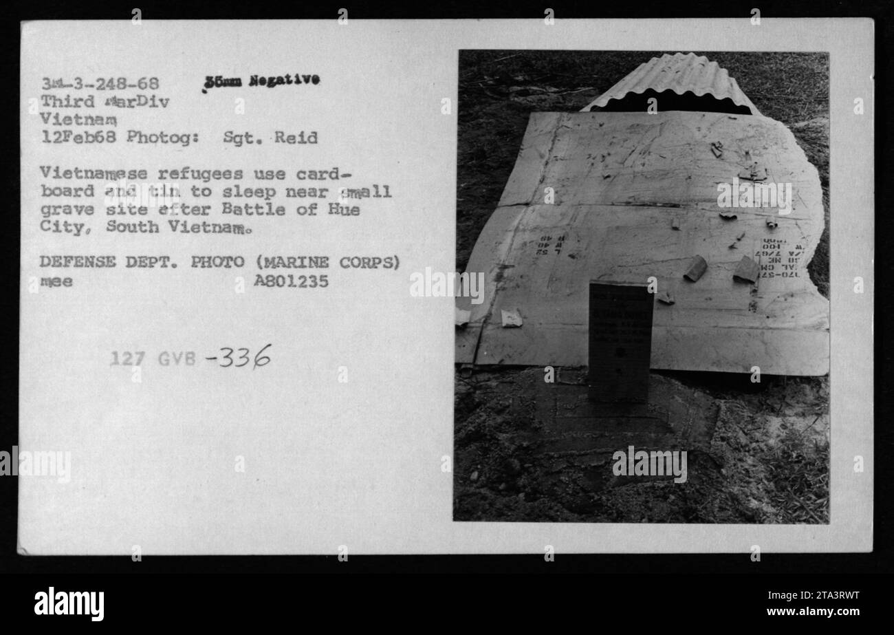 Vietnamese refugees sleep in makeshift shelters made of cardboard and ...