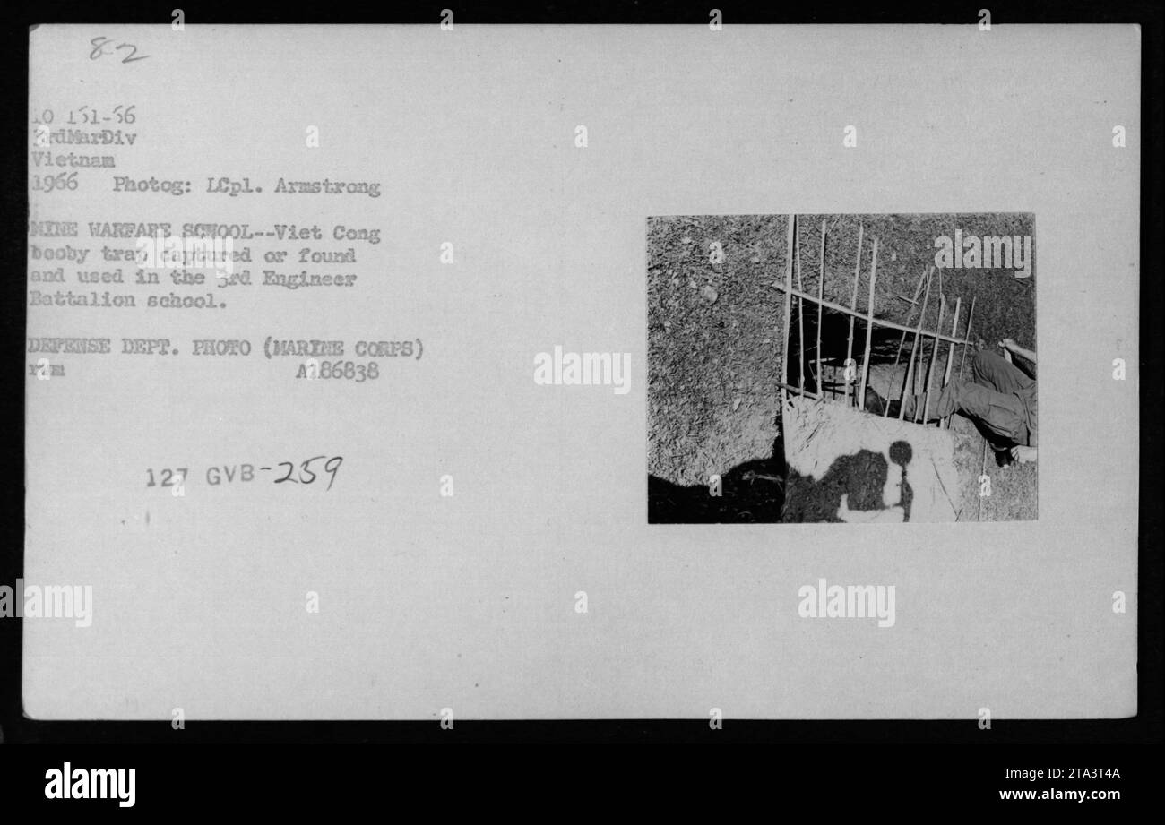 Captured booby traps Black and White Stock Photos & Images - Alamy