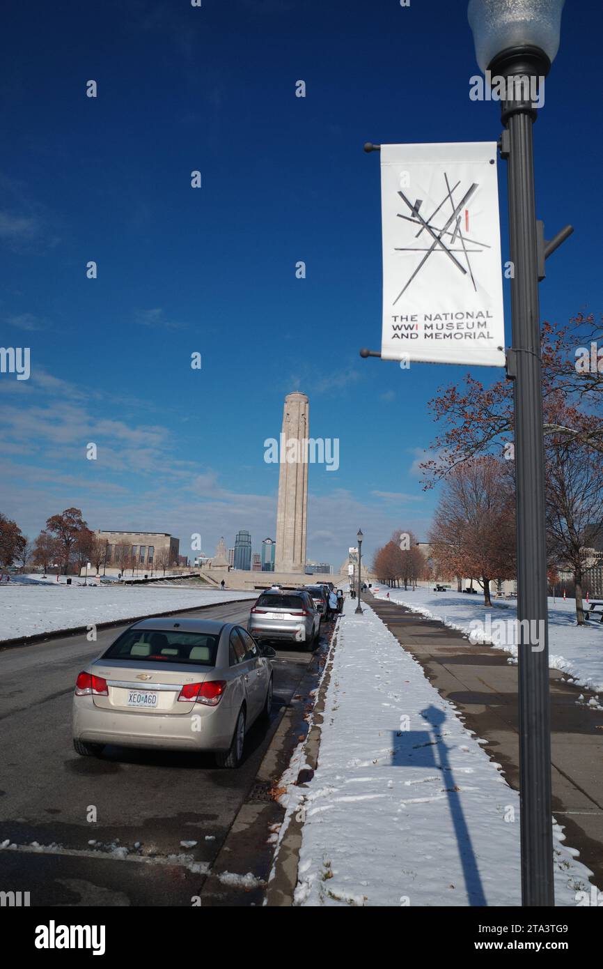 Kansas City, Missouri - November 26, 2023: Liberty Memorial World War I ...