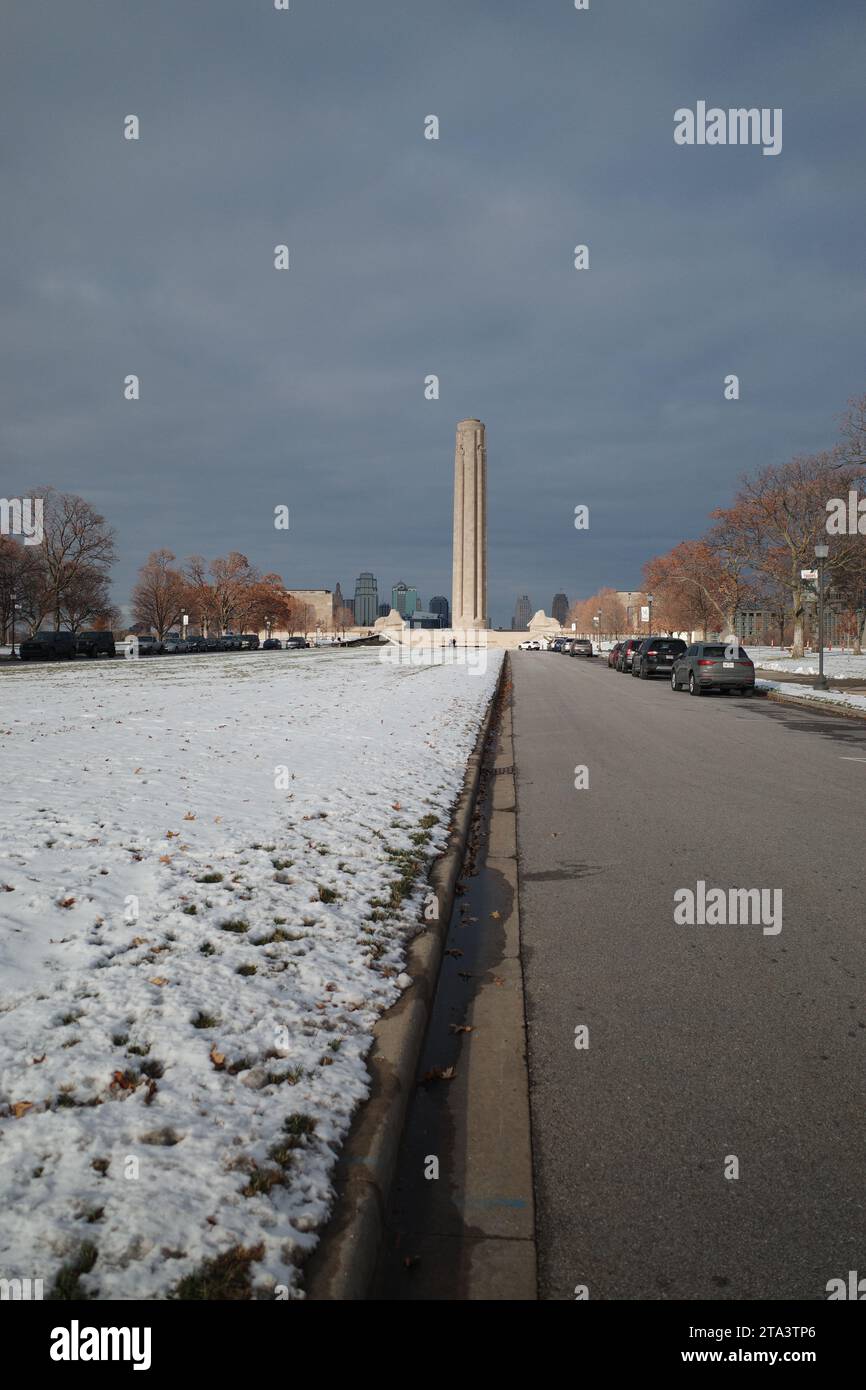 Kansas City, Missouri - November 26, 2023: Liberty Memorial World War I ...