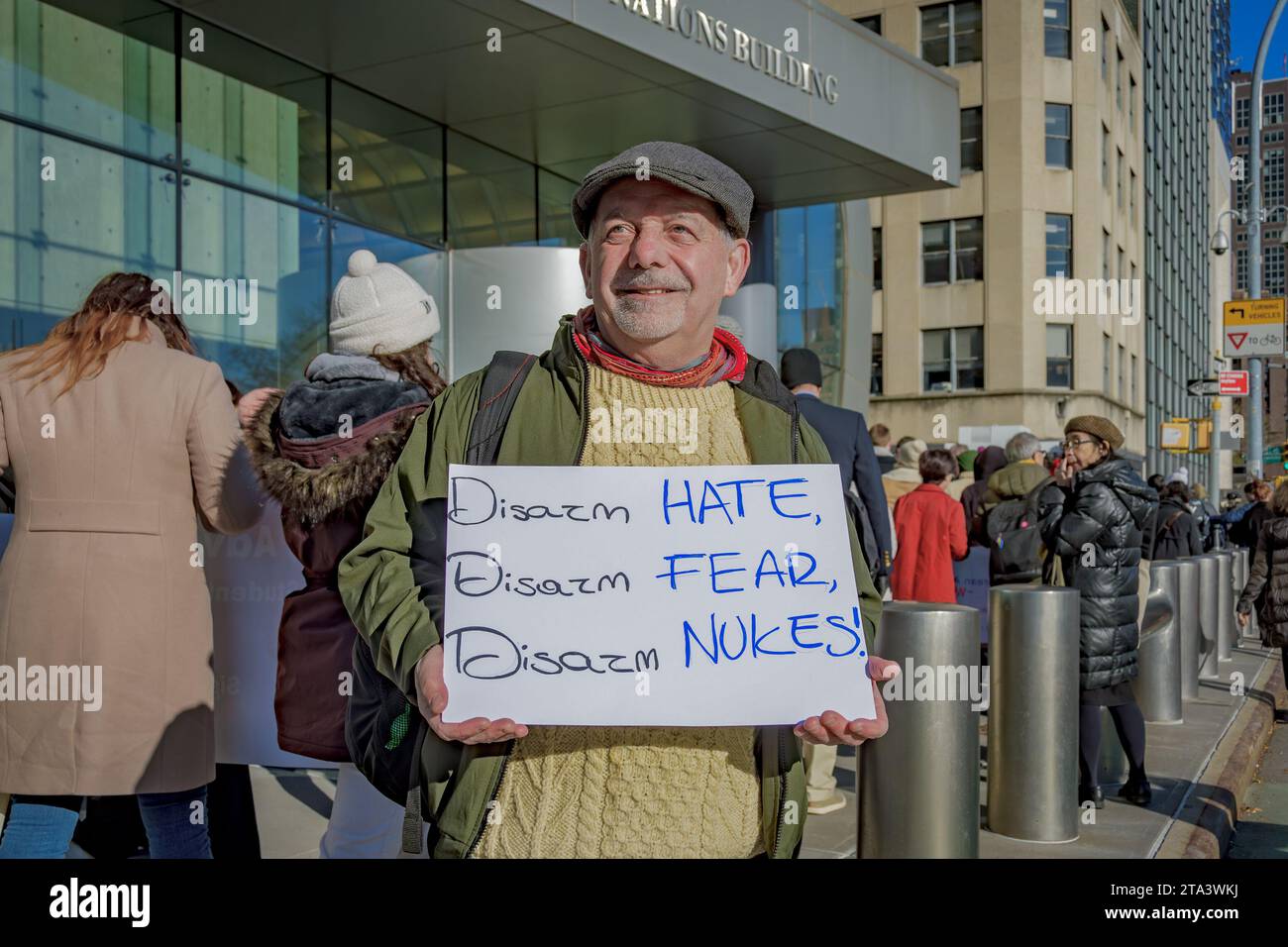 USA. 28th Nov, 2023. On November 28, 2023 a coalition of anti-nuclear ...