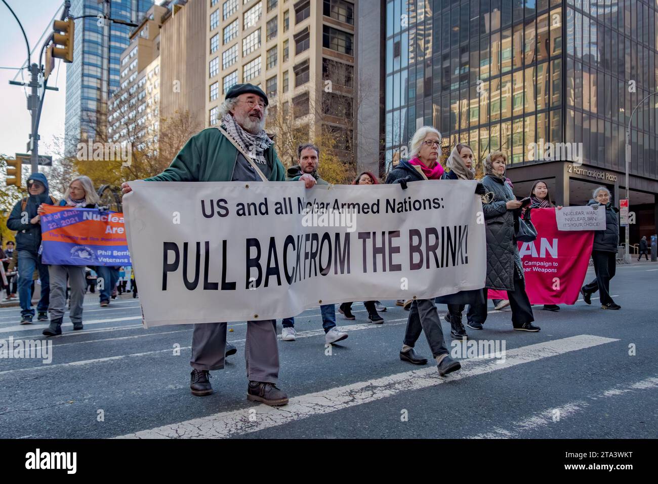 USA. 28th Nov, 2023. On November 28, 2023 a coalition of anti-nuclear ...