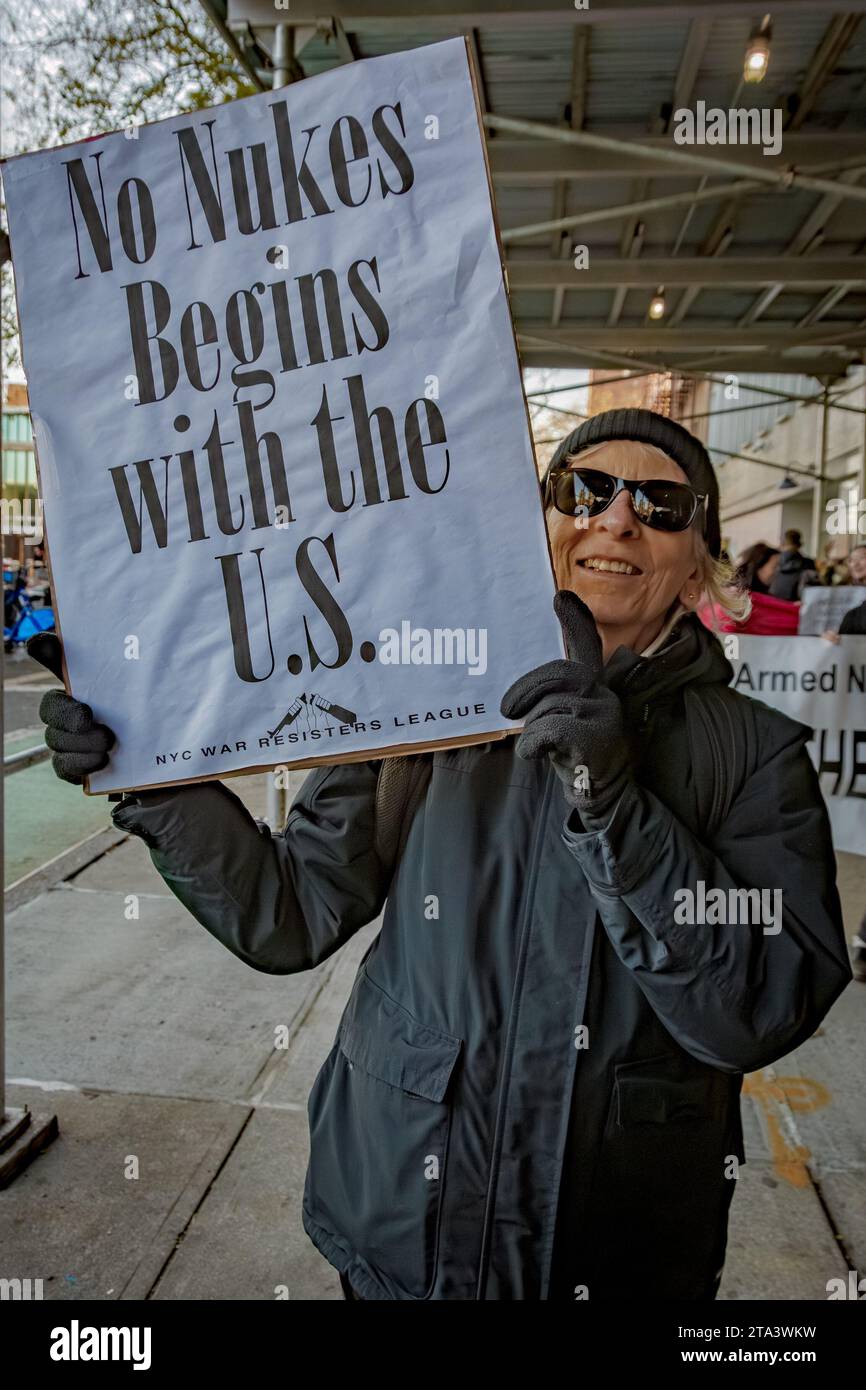 USA. 28th Nov, 2023. On November 28, 2023 a coalition of anti-nuclear ...
