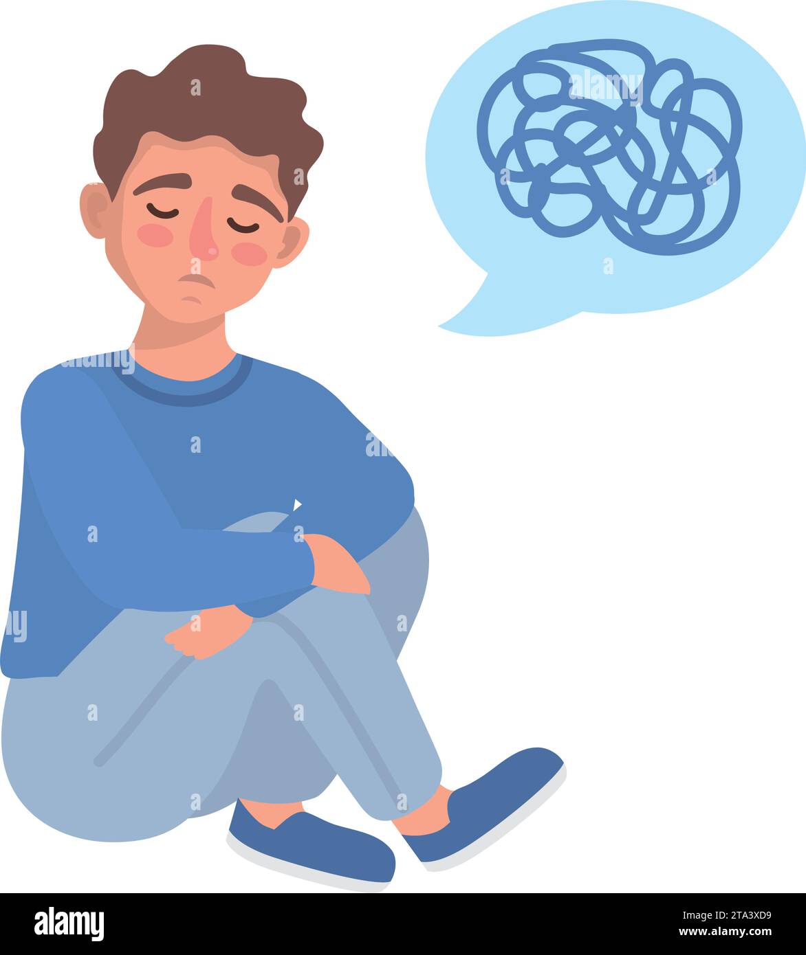 autism man design Stock Vector Image & Art - Alamy