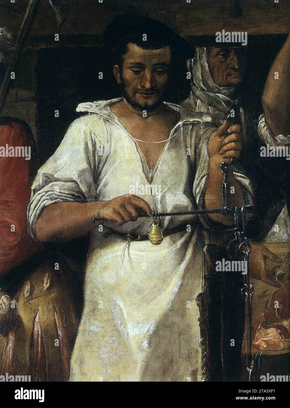 The butcher's shop annibale carracci hi-res stock photography and ...