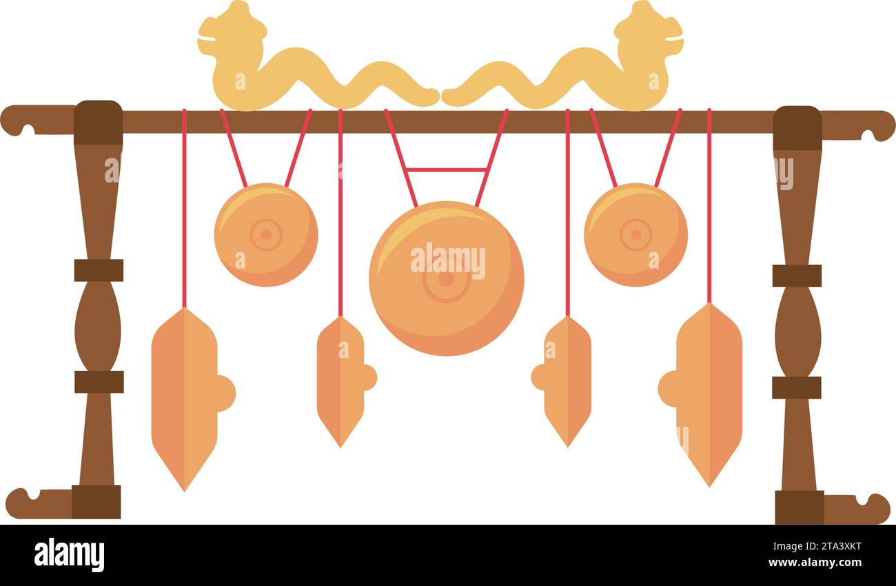 Gamelan vector Cut Out Stock Images & Pictures - Alamy