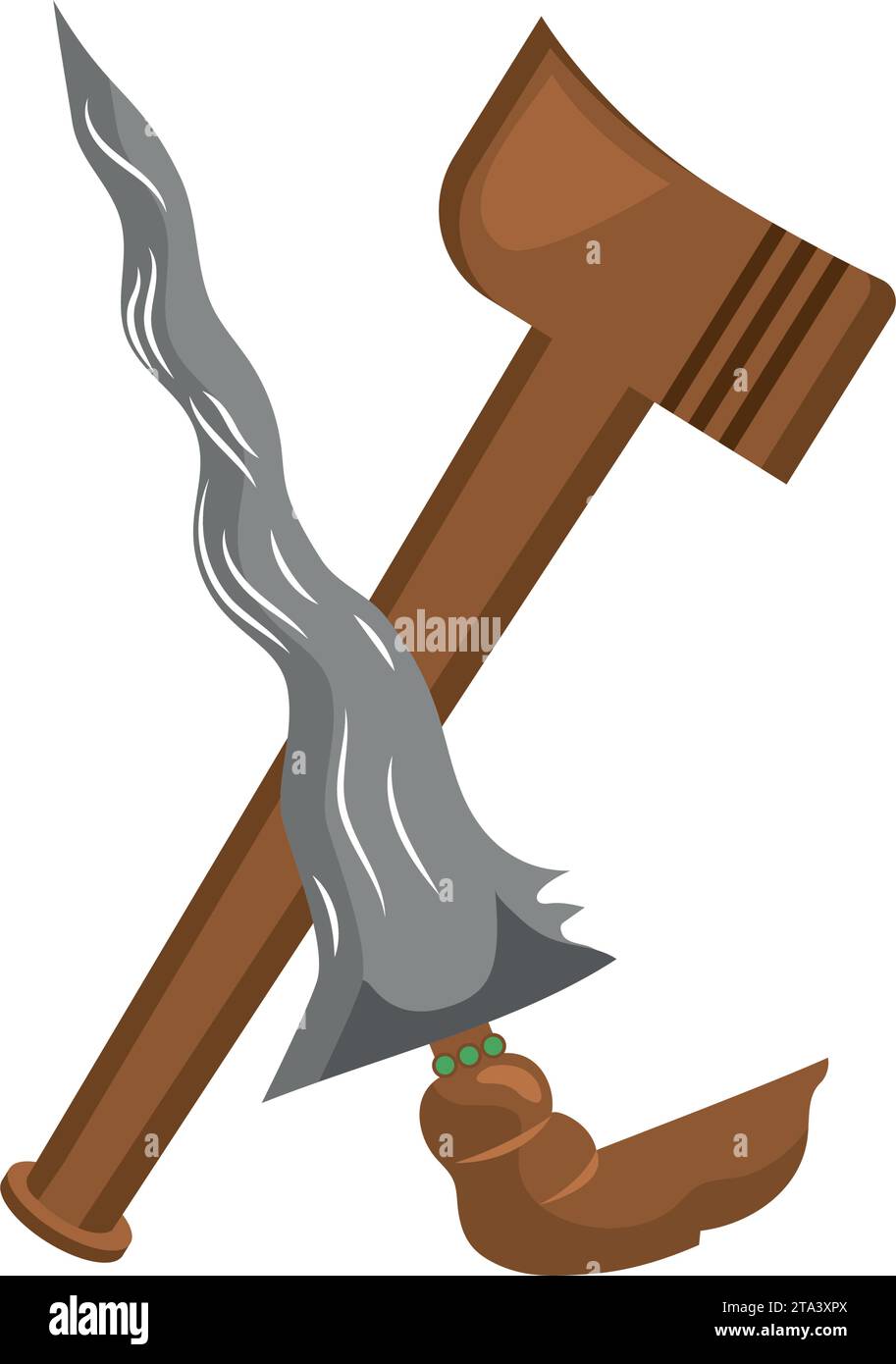 indonesia badik knife Stock Vector Image & Art - Alamy