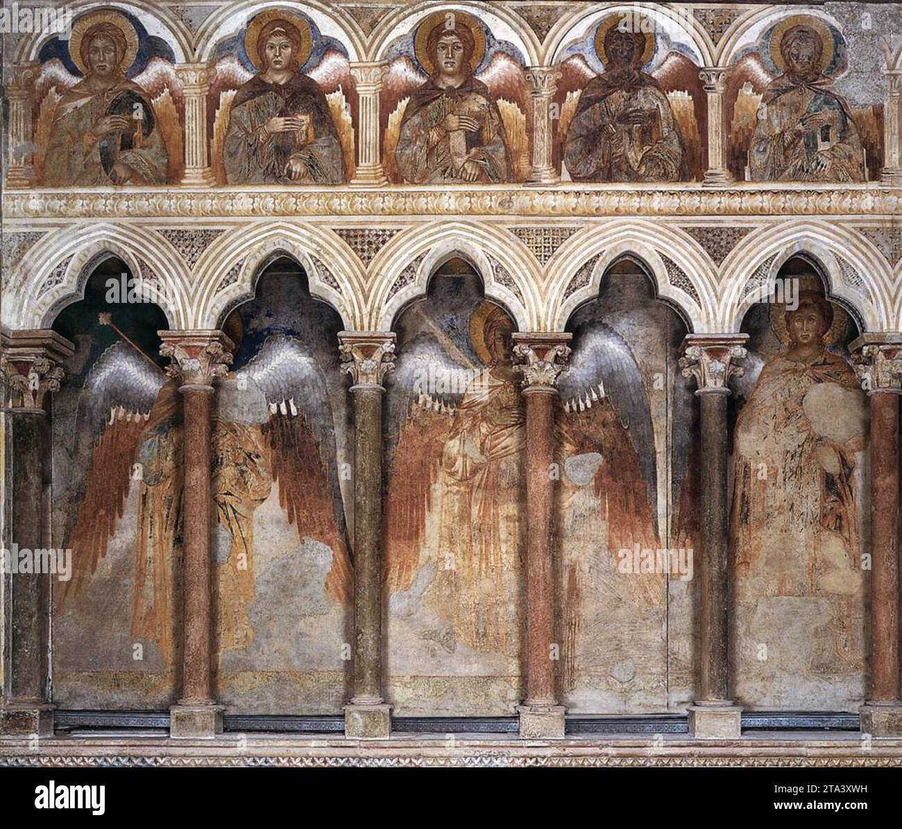 South transept (detail) 1277-80 by Cimabue Stock Photo - Alamy