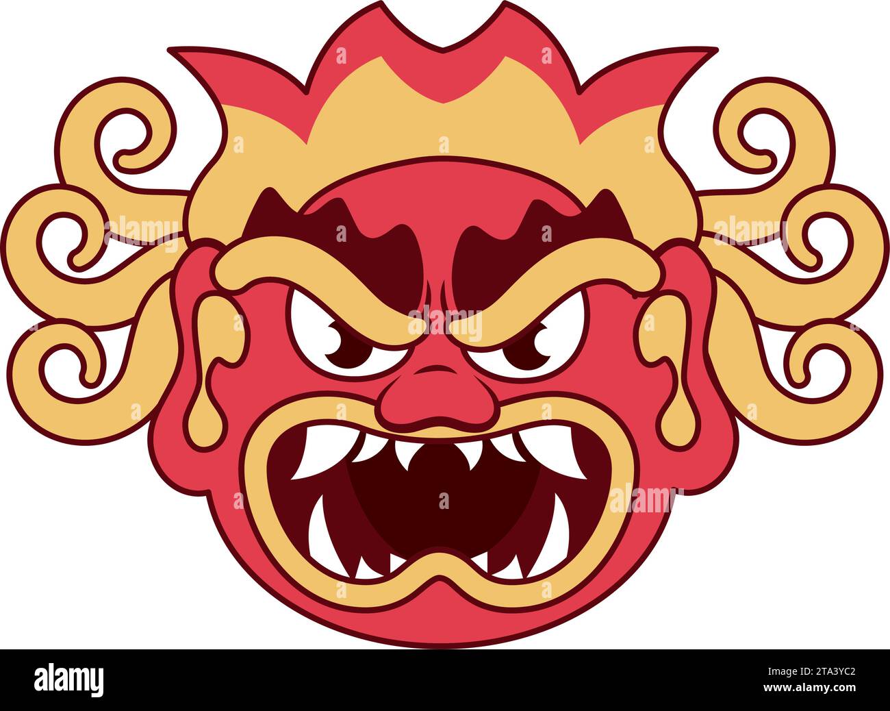 Barong vector hi-res stock photography and images - Alamy