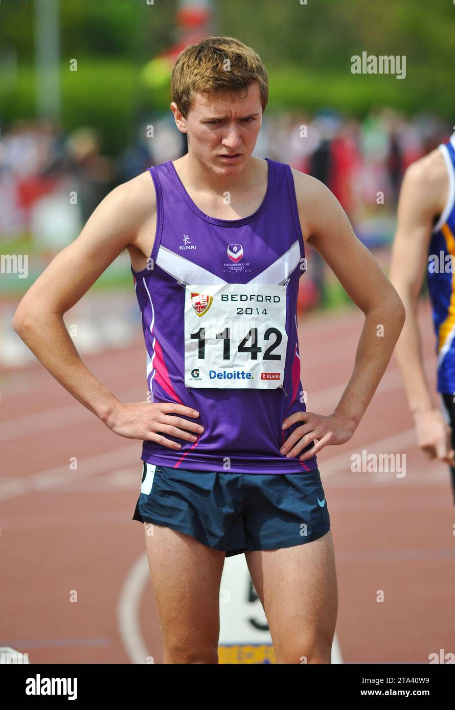 Jake Wightman (Loughborough Students) competing in the senior men’s ...