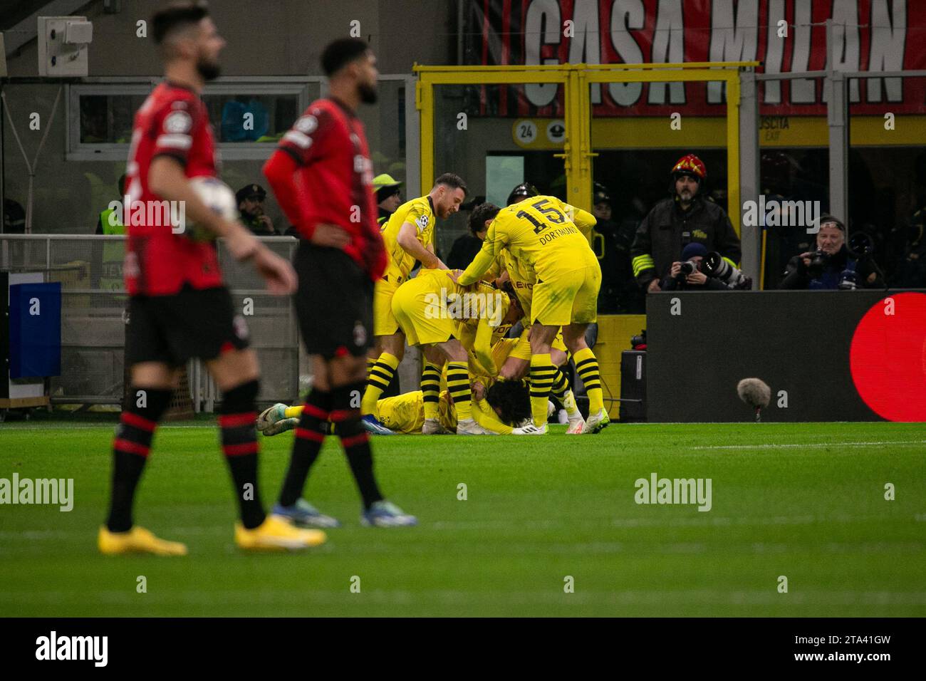 Borussia dortmund goal celebration 2023 hi-res stock photography and ...