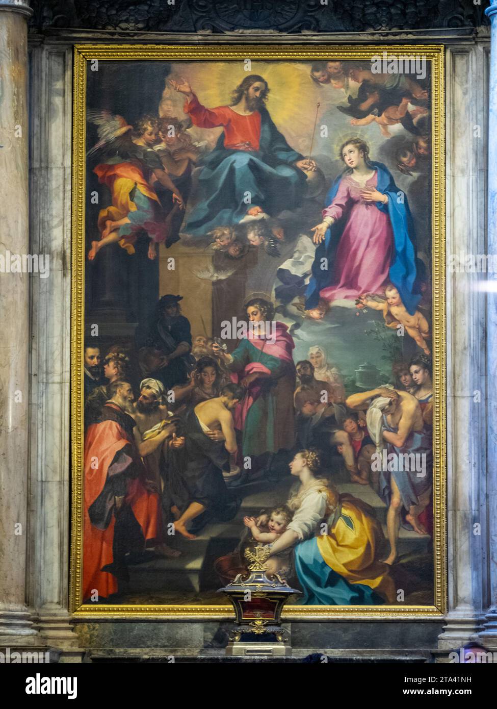 Italian gothic painting hi-res stock photography and images - Alamy