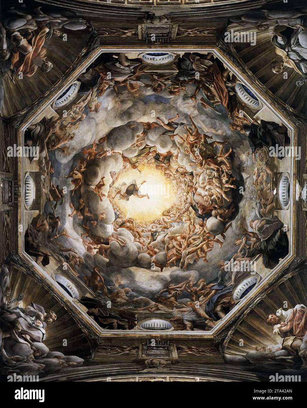 Assumption of the virgin correggio hi-res stock photography and images ...