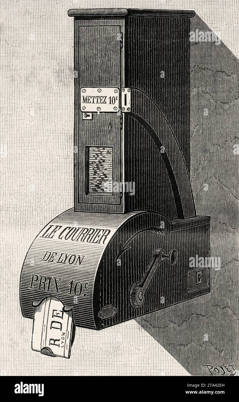 Old fashioned vending machine hi-res stock photography and images - Alamy