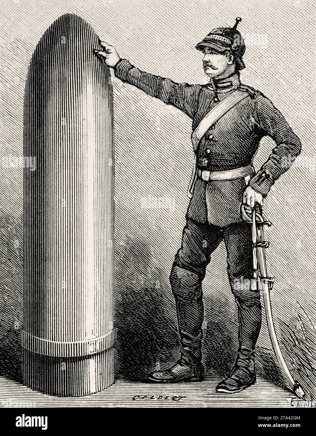 Krupp artillery hi-res stock photography and images - Alamy