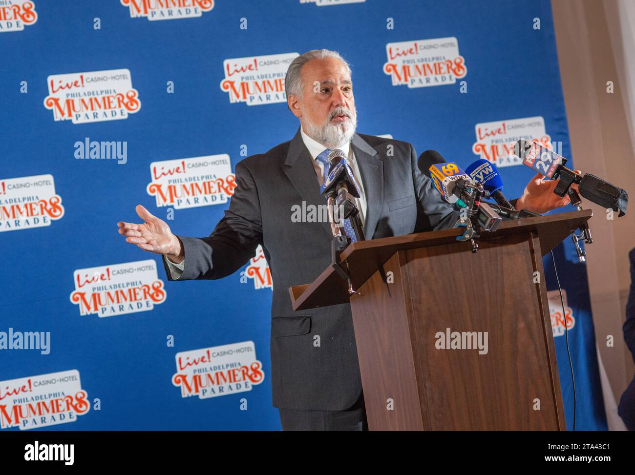 Philadelphia, United States. 28th Nov, 2023. WFMZ President Barry ...