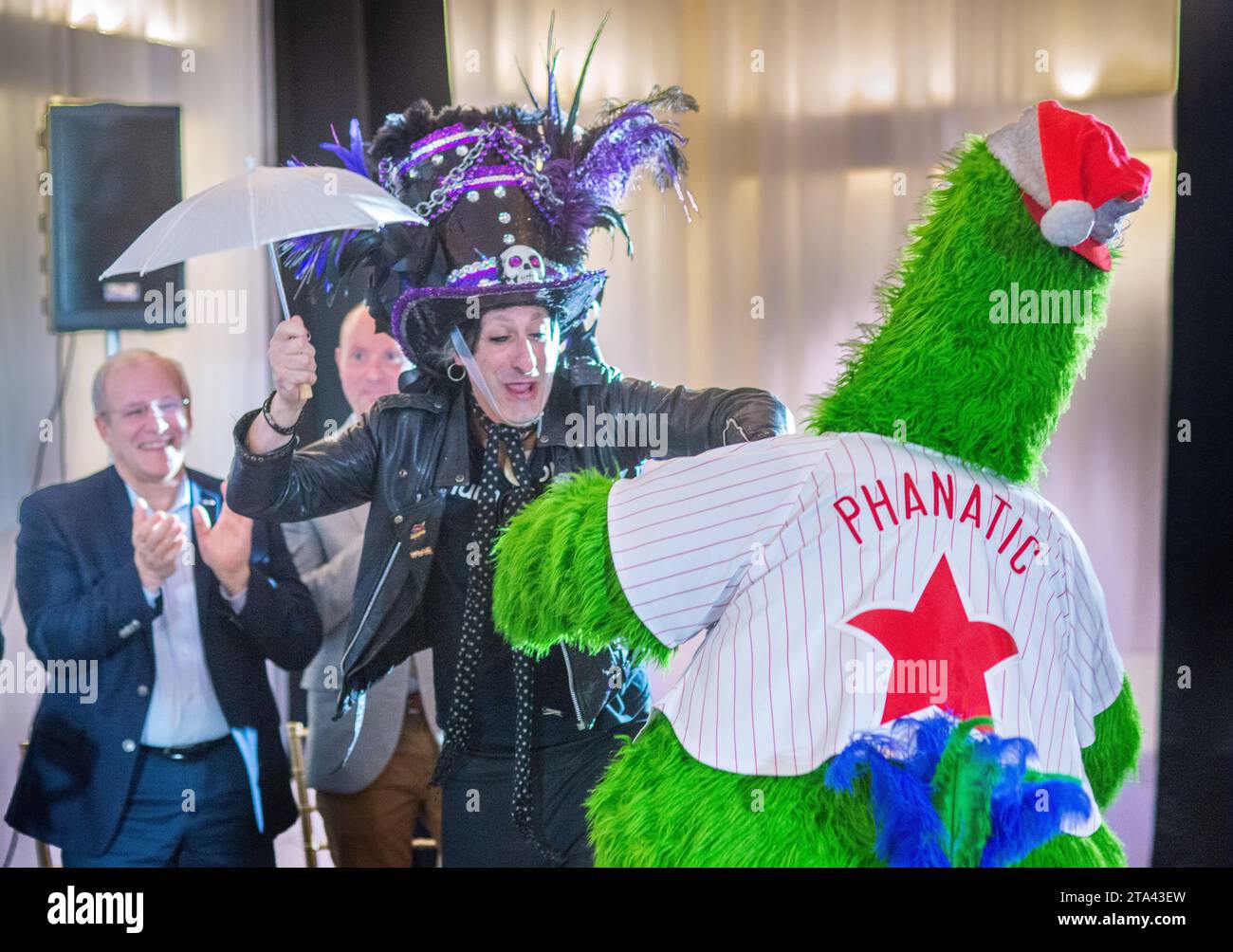 Philadelphia, United States. 28th Nov, 2023. WMMR's Jacky Bam Bam ...