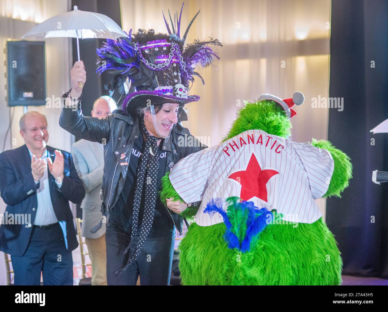 Philadelphia, United States. 28th Nov, 2023. WMMR's Jacky Bam Bam ...