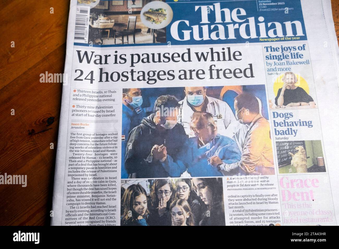 Hamas hostage release hi-res stock photography and images - Alamy