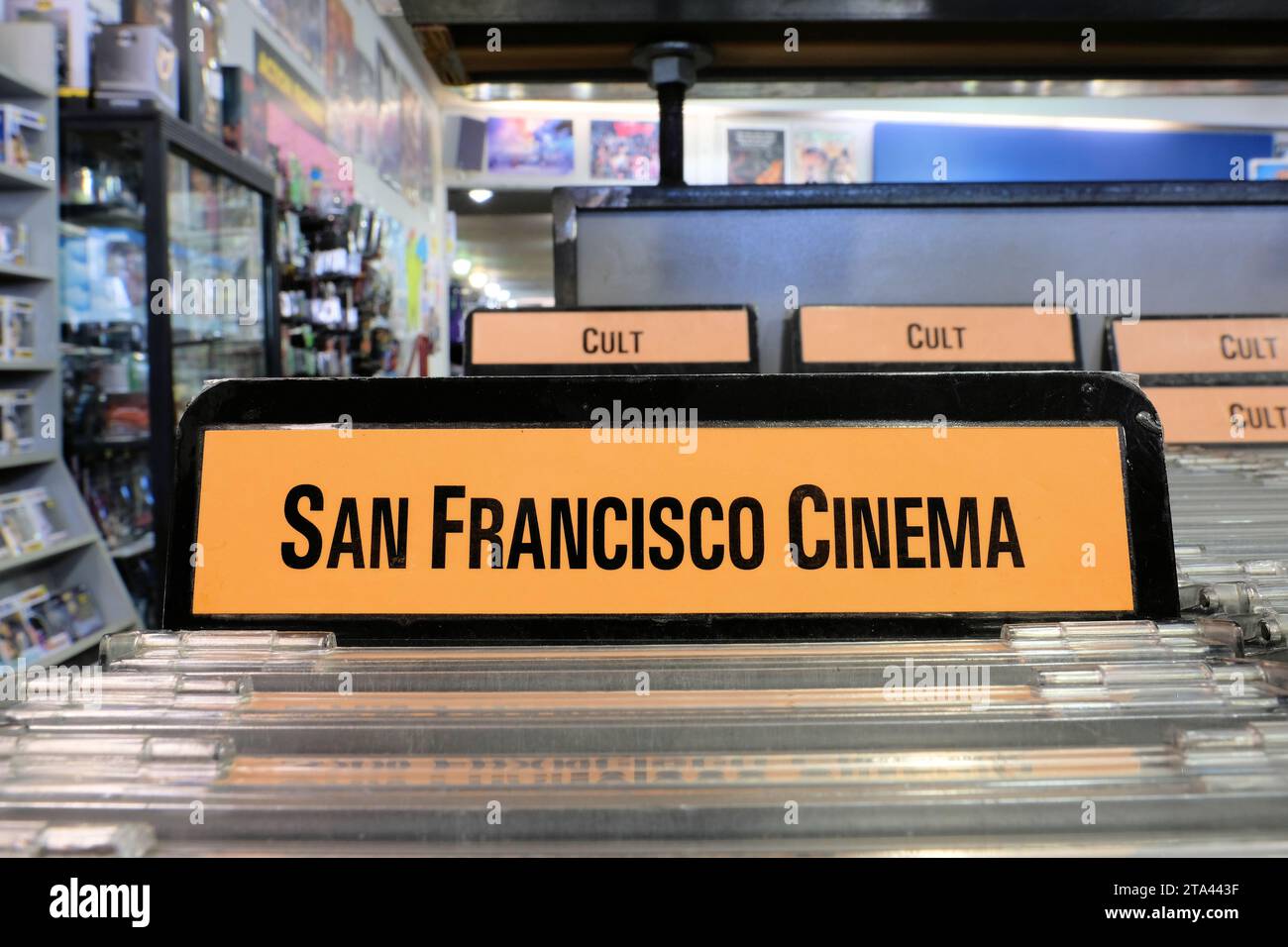 San Francisco Cinema label in the Amoeba Music store used DVD section ...