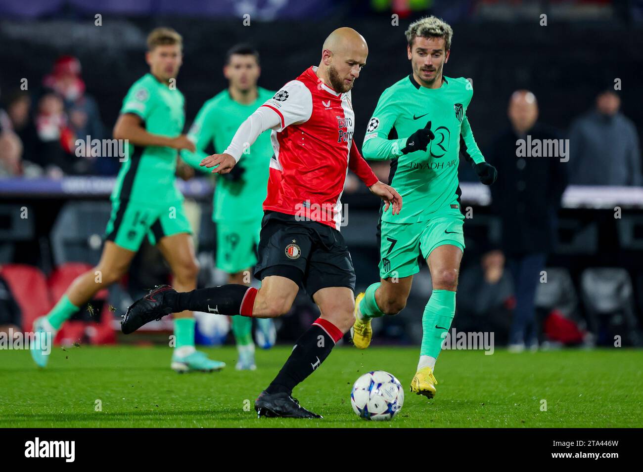 ROTTERDAM, NETHERLANDS - NOVEMBER 28: Gernot Trauner (Feyenoord ...