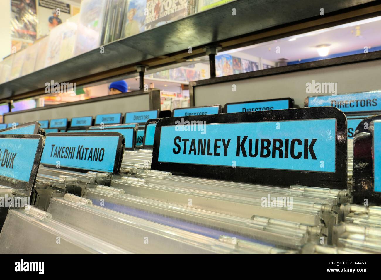 Stanley Kubrick label in the Amoeba Music store used DVD section for ...