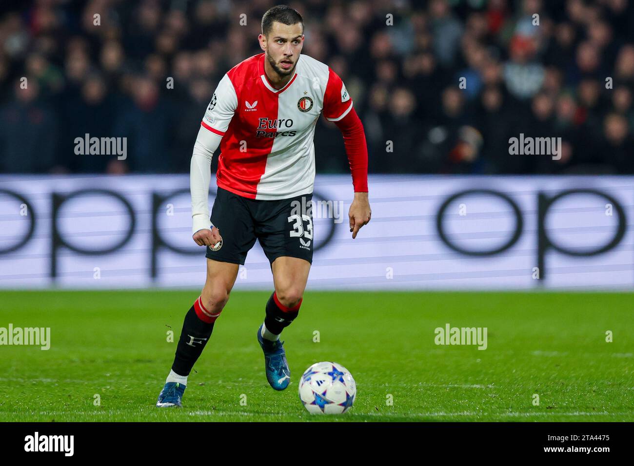 ROTTERDAM, NETHERLANDS - NOVEMBER 28: David Hancko (Feyenoord Rotterdam ...