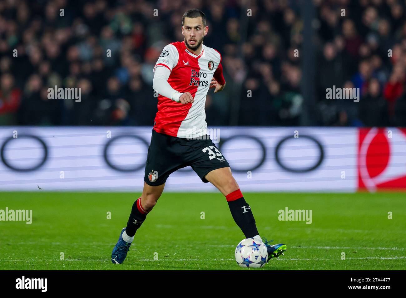 ROTTERDAM, NETHERLANDS - NOVEMBER 28: David Hancko (Feyenoord Rotterdam ...