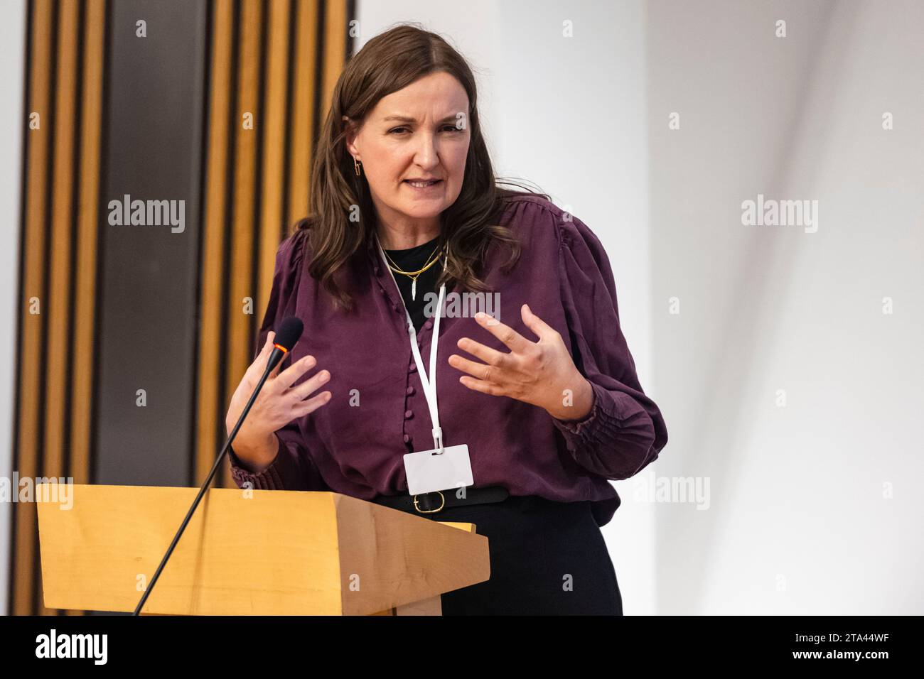 EDITORIAL USE ONLY Dr Clare Walsh director of education at IOA attends ...