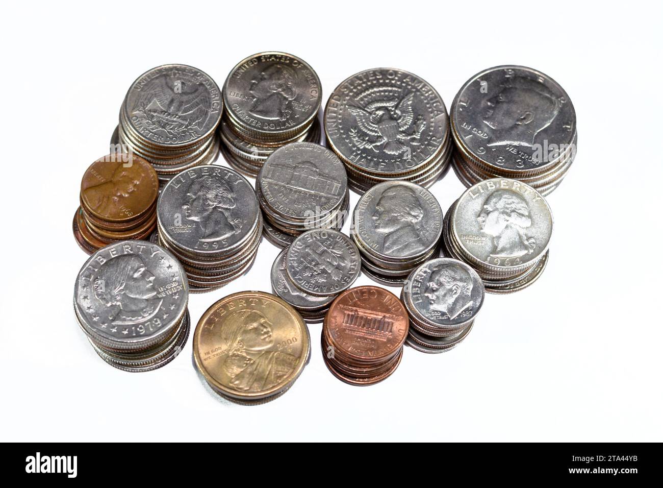 50 states quarters Cut Out Stock Images & Pictures - Alamy