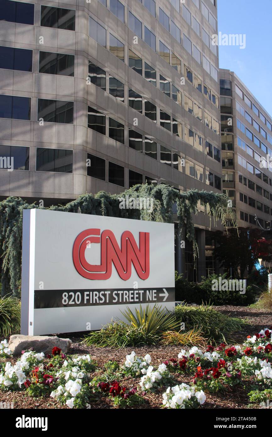 Cnn signage hi-res stock photography and images - Alamy