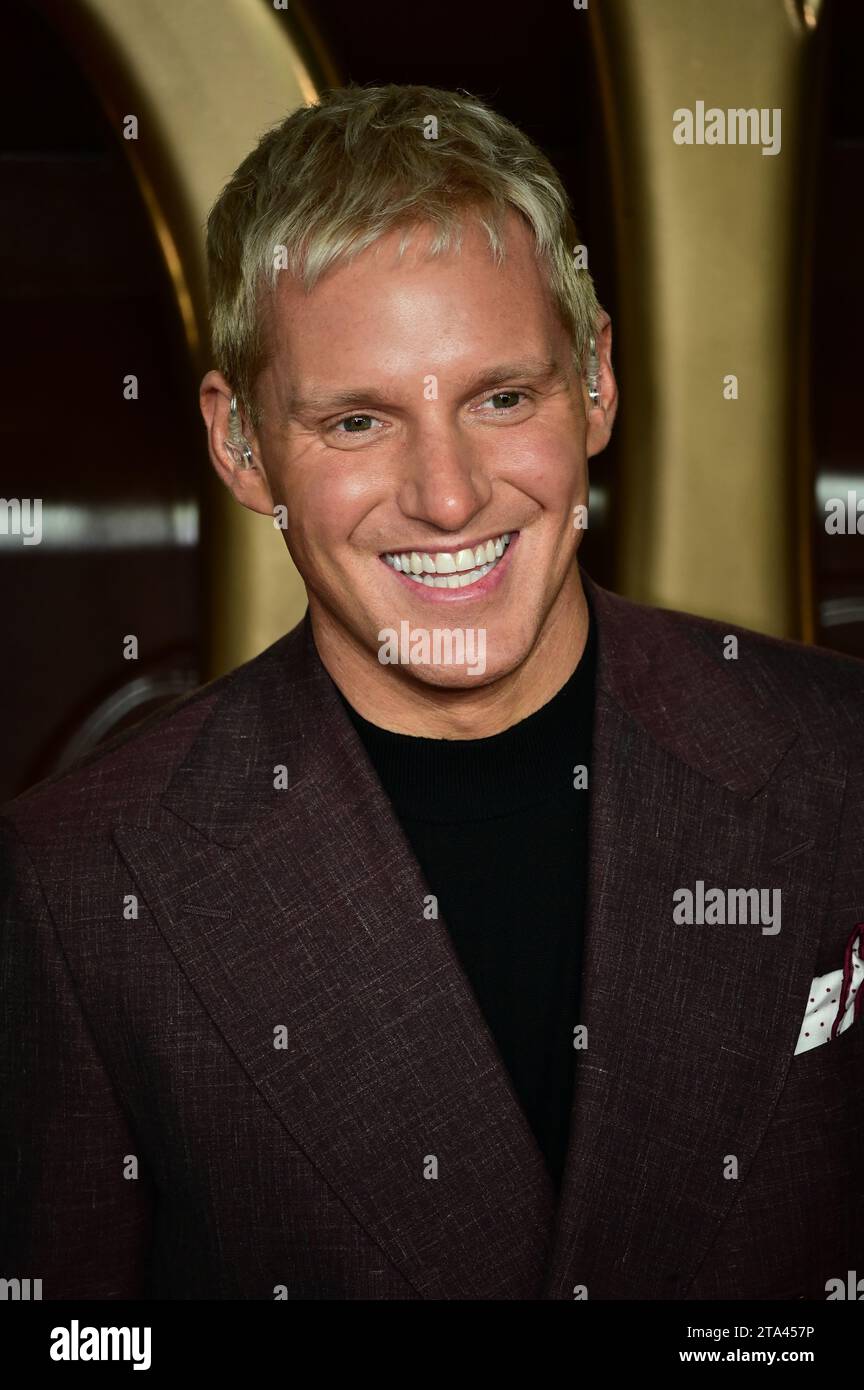 London, UK. 28th Nov, 2023. Jamie Laing attends the Warner Bros ...