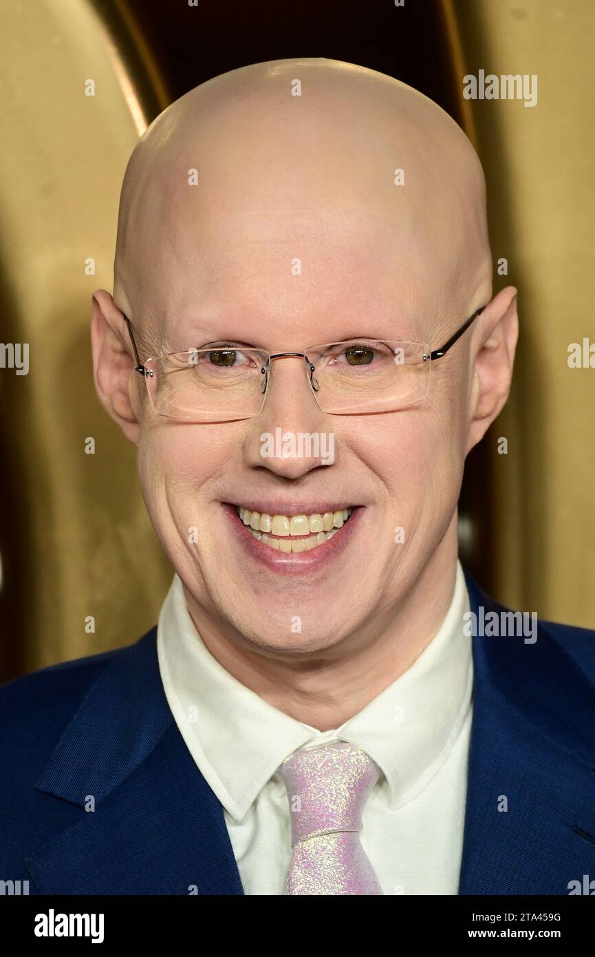 London, UK. 28th Nov, 2023. Matt Lucas attends the Warner Bros ...