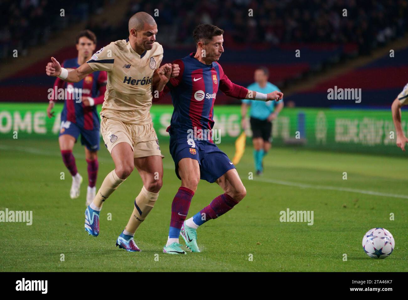 28th November 2023; Estadi Olímpic Lluís Companys, Barcelona, Spain ...