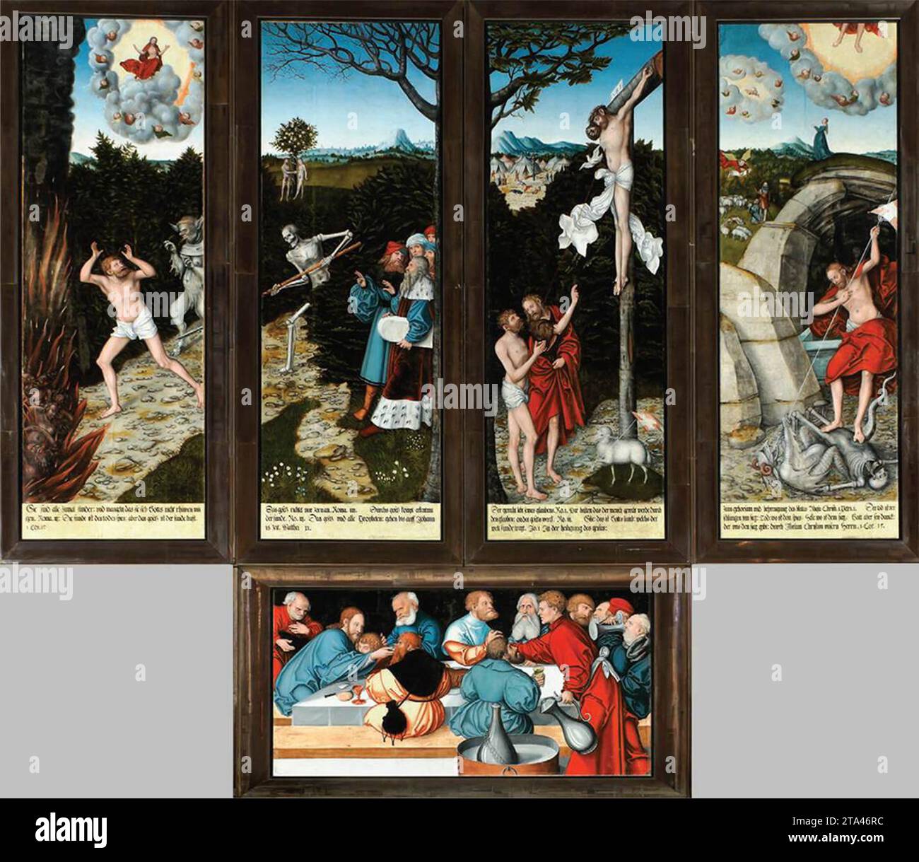 Lucas cranach altarpiece hi-res stock photography and images - Alamy